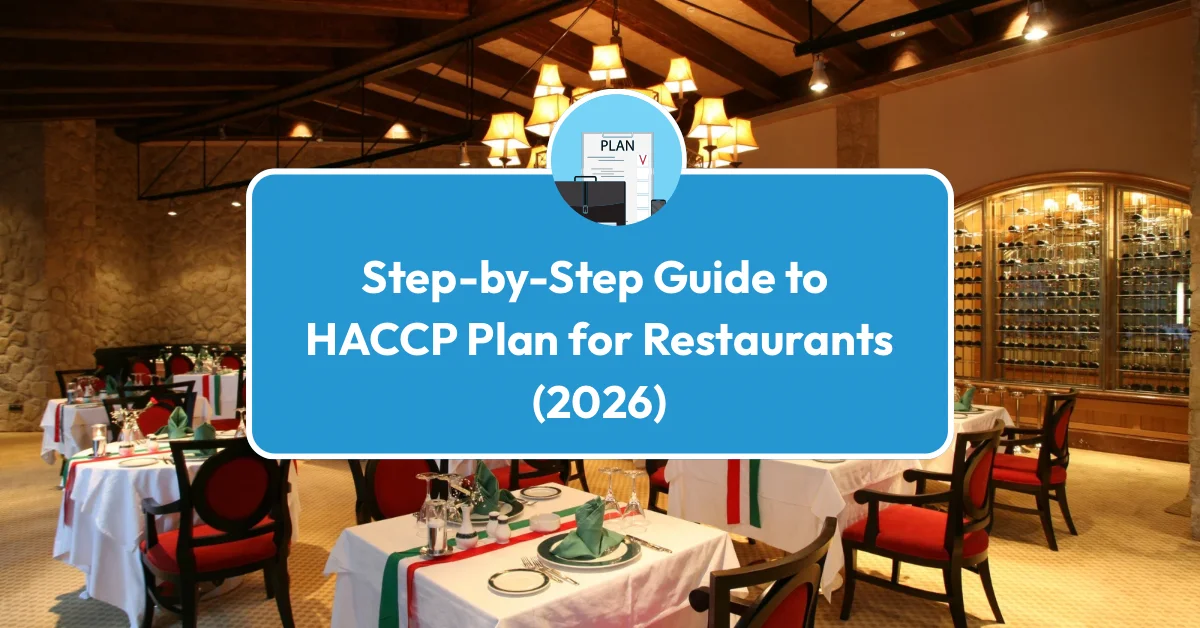 HACCP Plan for Restaurants - (2026) Guide